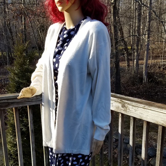 Cherry &Webb | Sweaters | Cherry Webb Ivory Buttonup Sweater | Poshmark